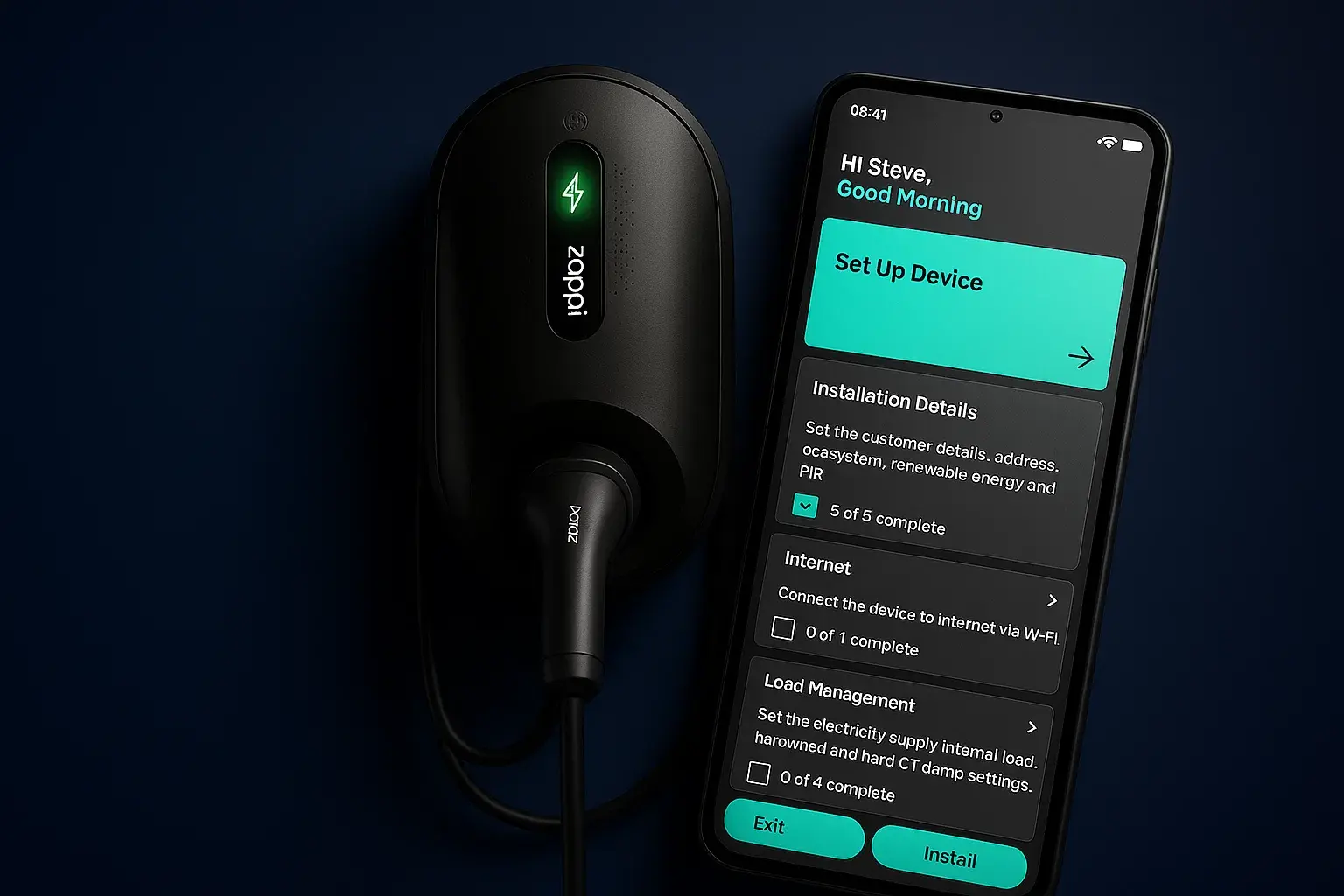 The New Zappi GLO EV Charger Review